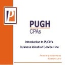 Business Valuation by Pugh CPAs' Michael Harvey