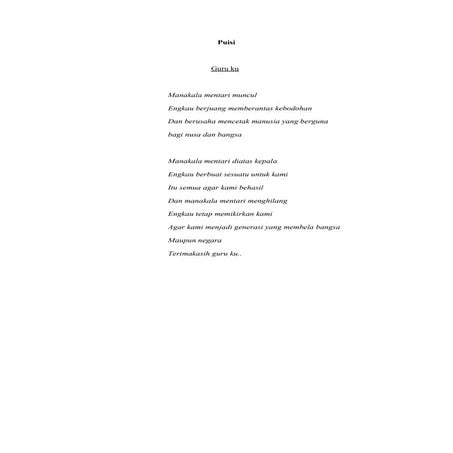 Puisi | PDF