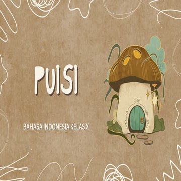 Materi Puisi Untuk Kelas X Bahasa Indonesia Pdf