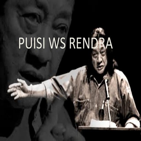 Puisi rendra | PDF