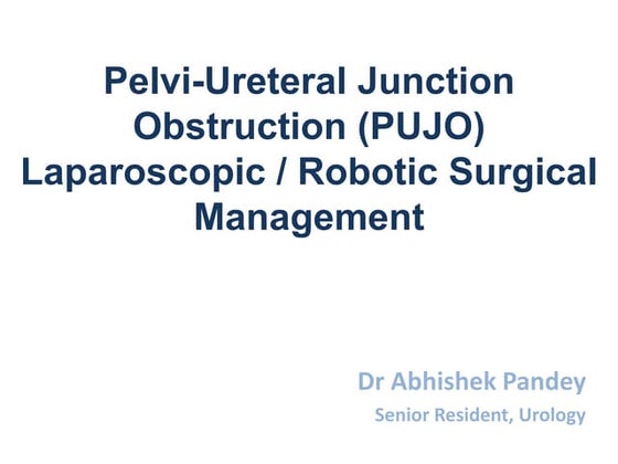 Ureteroscopic lithotripsy (URSL) | PPTX
