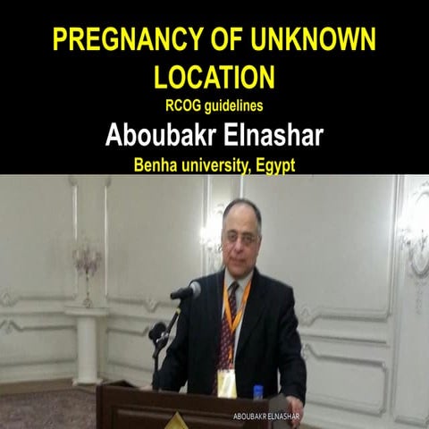 PREGNANCY OF UNKNOWN LOCATION | PDF