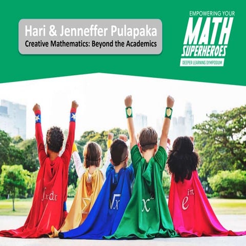 Creative Mathematics: Beyond the Academics | PPTX