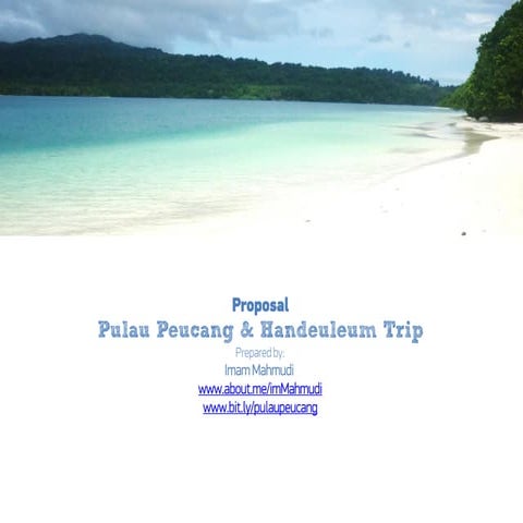 Pulau Peucang - Handeuleum Ujung Kulon Trip | PDF