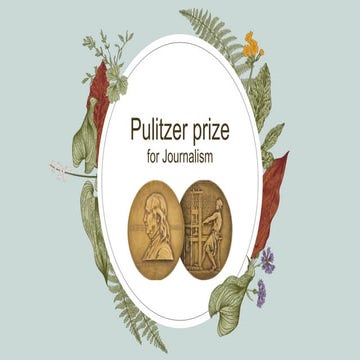 Pulitzer Prize for Feature Photography | 1917 | PPTX