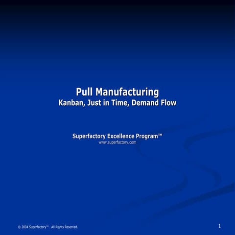 Basics of Pull_Manufacturing - A presentation.ppt