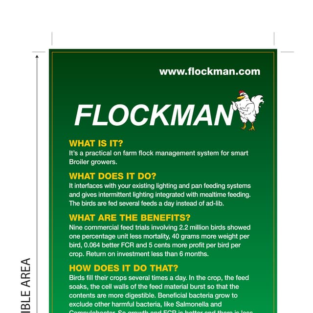 FLOCKMAN Background, Benefits and Results | PPTX