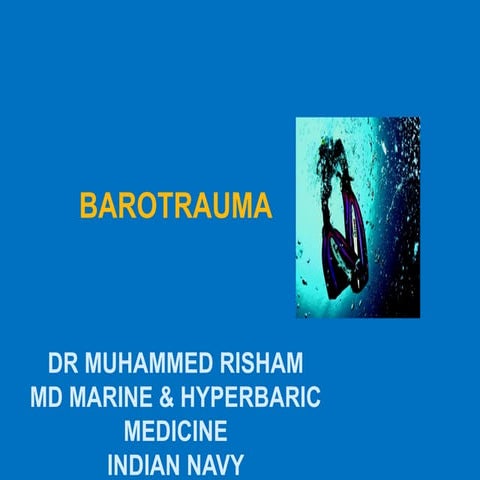 Understanding pulmonary barotrauma in diving.pptx