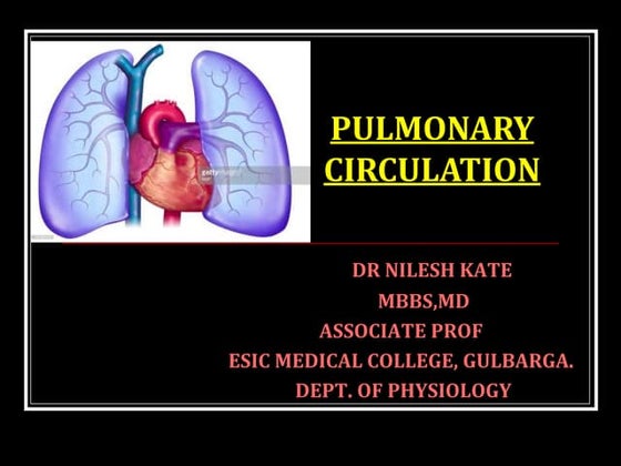 Pulmonary and systemic circulation | PPSX