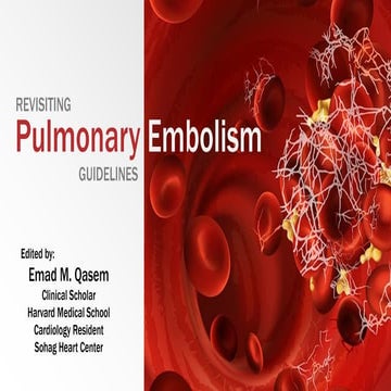 Revisiting Pulmonary embolism Guidelines | PDF | Heart and ...