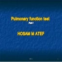 Pulmonary function test | PPT