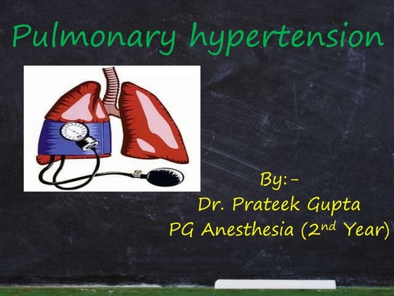 Pulmonary hypertension | PPT