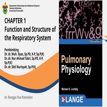 Pulmonary Physiology Chapter 1 Function And Structure Of The Respiratory System Pptx