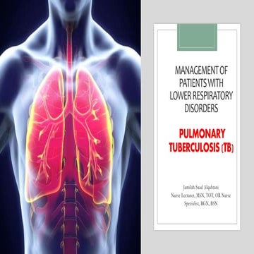 Pulmonary tuberculosis (tb), | PPTX