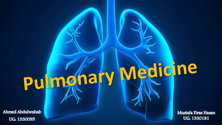 Pulmonology