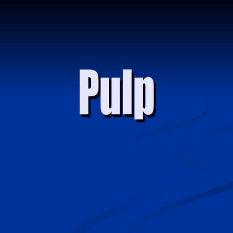 Anatomy of Dental Pulp | PPT