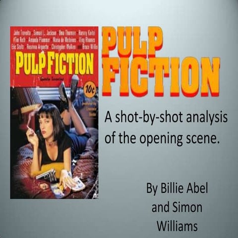 Pulp Fiction research | PPT