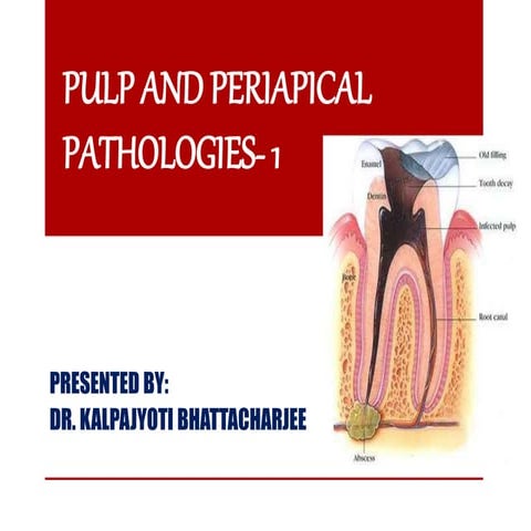 PULP AND PERIAPICAL LESIONS OF THE TOOTH ppt | PPTX