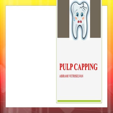 Pulp capping | PPTX