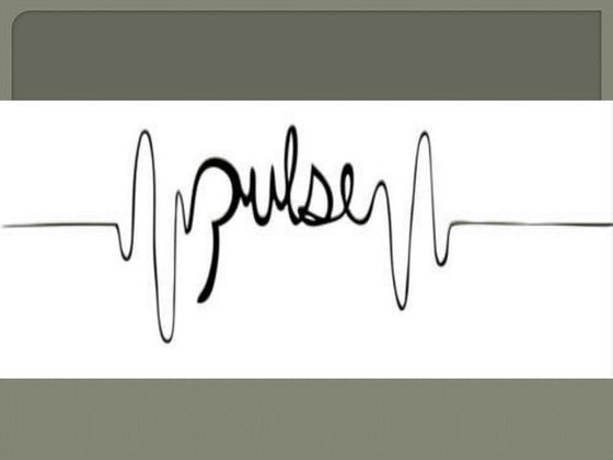 Pulse and heart sound | PPT