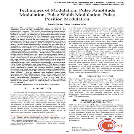 PULSE-MODULATION-TECHNIQUES (this is to introduce the pulse modulation ...