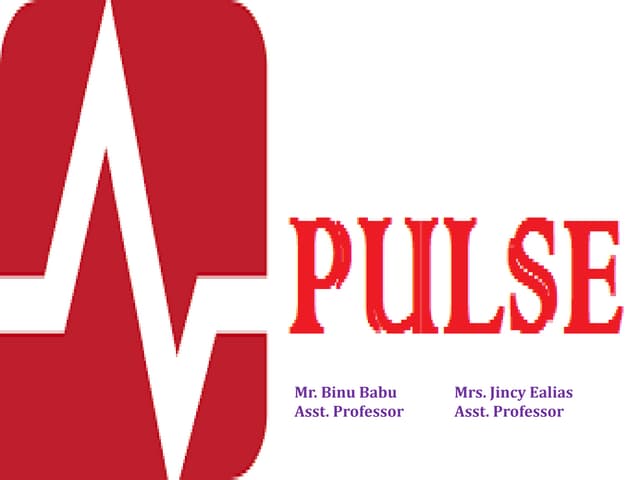 Pulse_Presentation on the clinical .pptx