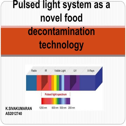 Pulsed light system | PPTX