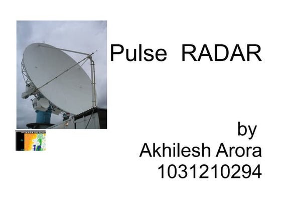 Radar ppt | PPT