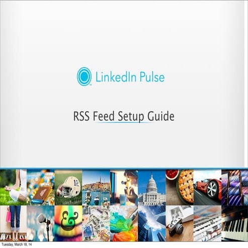 LinkedIn Pulse Feed Setup Guide | PDF