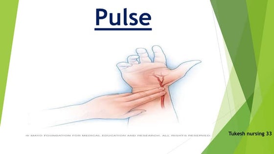 DIFFERENT PULSE SITES (pulse -introduction & images) | PPT
