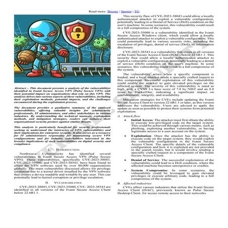 Ivanti Secure Access Vpn Pulse Secure Vpn [en] Pdf