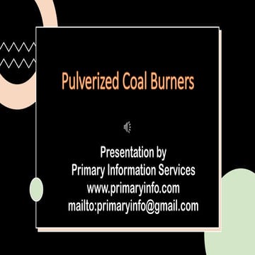 Coal mill pulverizer in thermal power plants | PPT