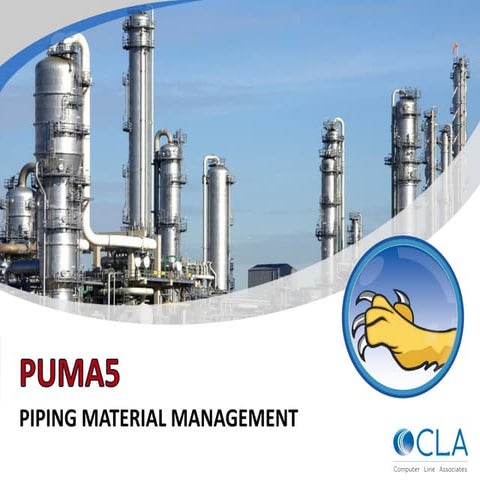 Puma5 - Piping material management made easy | PDF