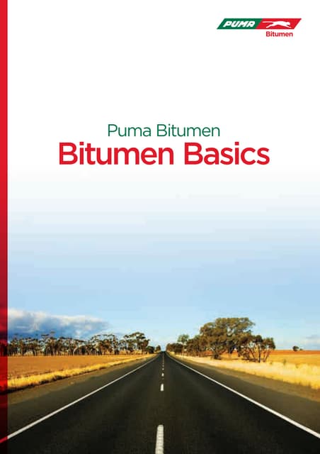 How is bitumen produced? | PDF