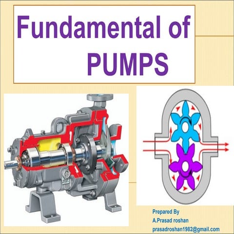 Introduction to Pumps