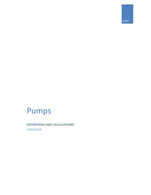 Pump suction piping rules | PDF
