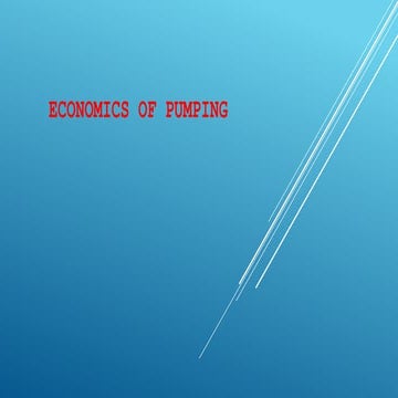 Pumping system economics for pump engineering.pptx