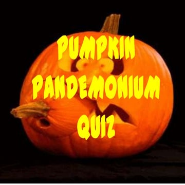 Pumpkin Pandemonium Quiz | PPTX