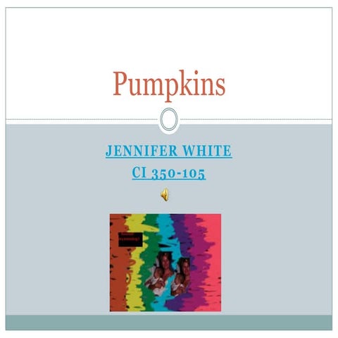 Pumpkins | PPTX | Gardening | Home & Garden