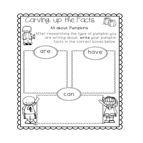 Pumpkin worksheet | PDF