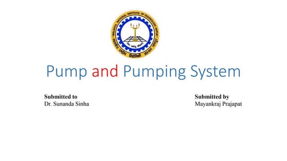 Pump suction piping rules | PDF