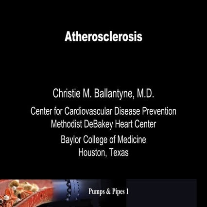 Atherosclerosis, pumpsandpipesmdhc | PPT