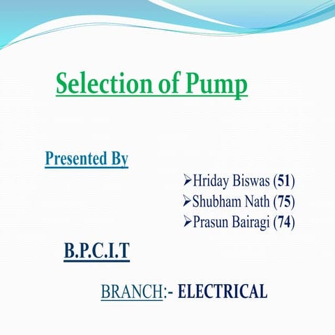 Pump Hydraulic Calculations API-14E, GPSA and PEM | PDF