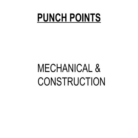 Punch point | PPT