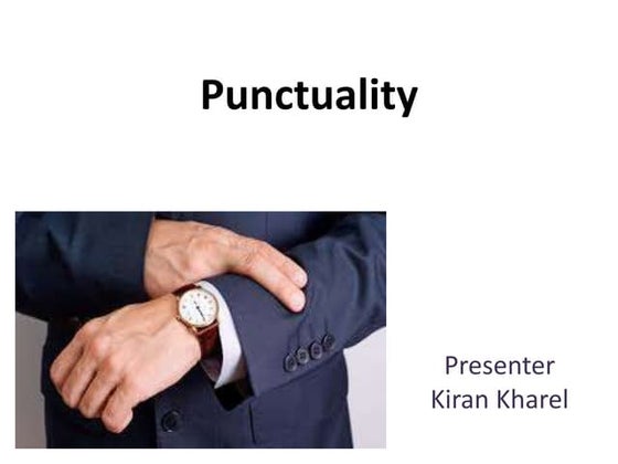 Punctuality | PPT