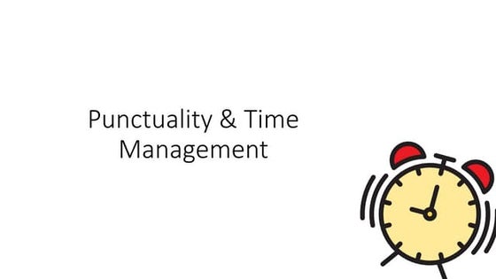 Punctuality | PPT