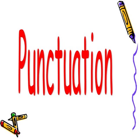 Punctuation | PPT