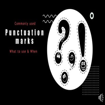 Punctuation | PPT
