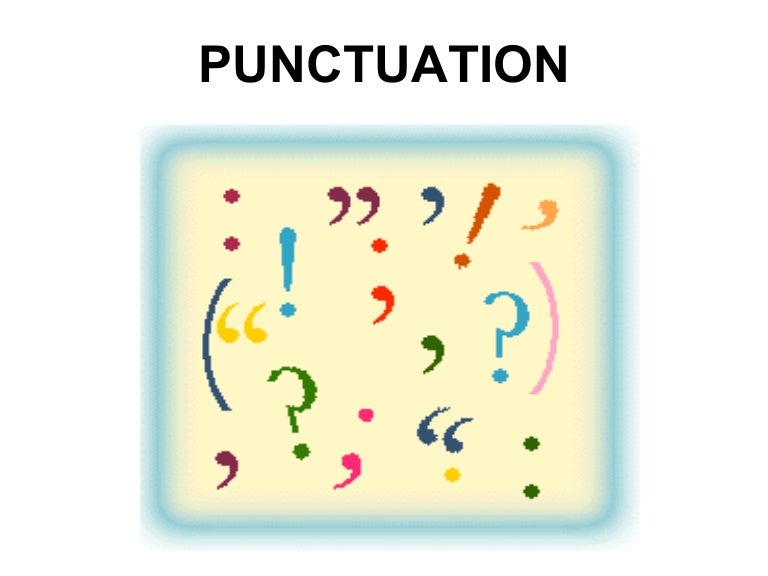 Punctuation