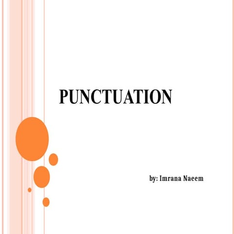 Punctuation | PPT
